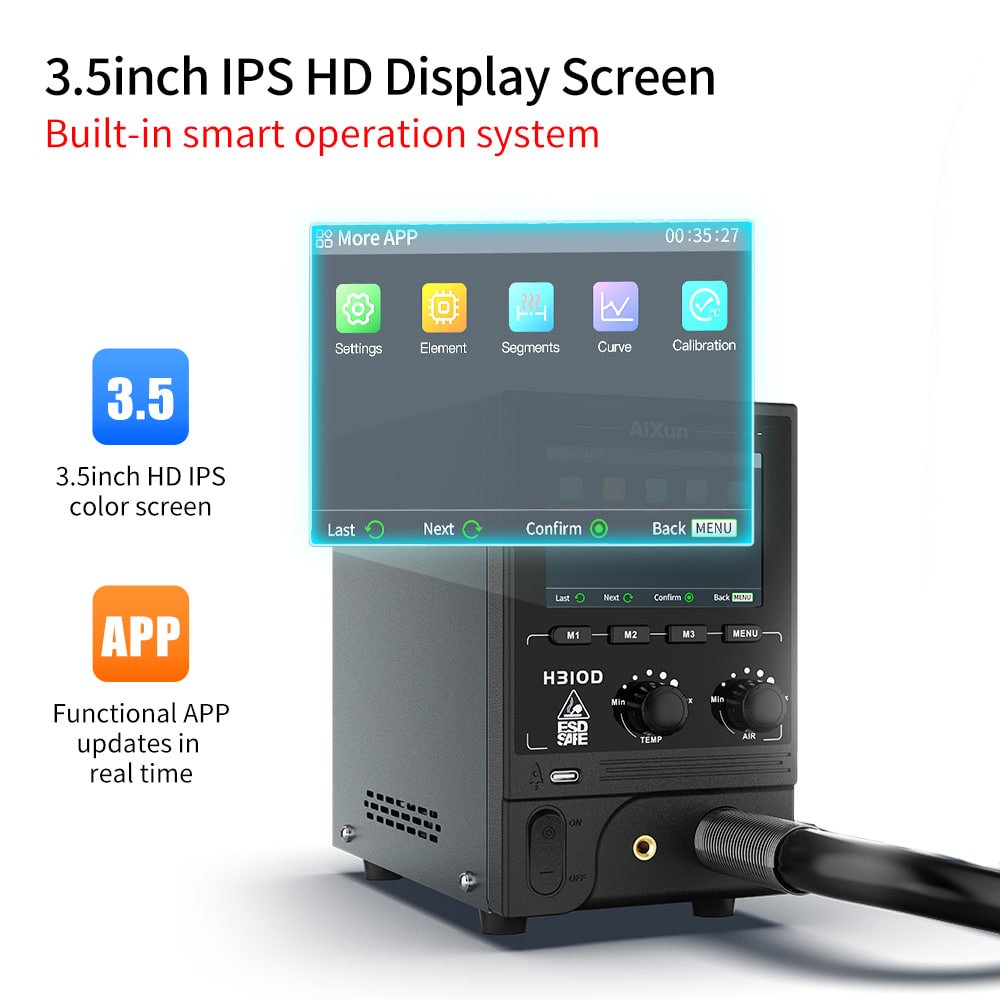 AiXun H310D hot air rework station - Gsm Kart