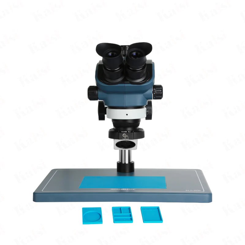 Kaisi Tx-350s Microscope Triocular Continuous Zoom Can Be Connected To ...