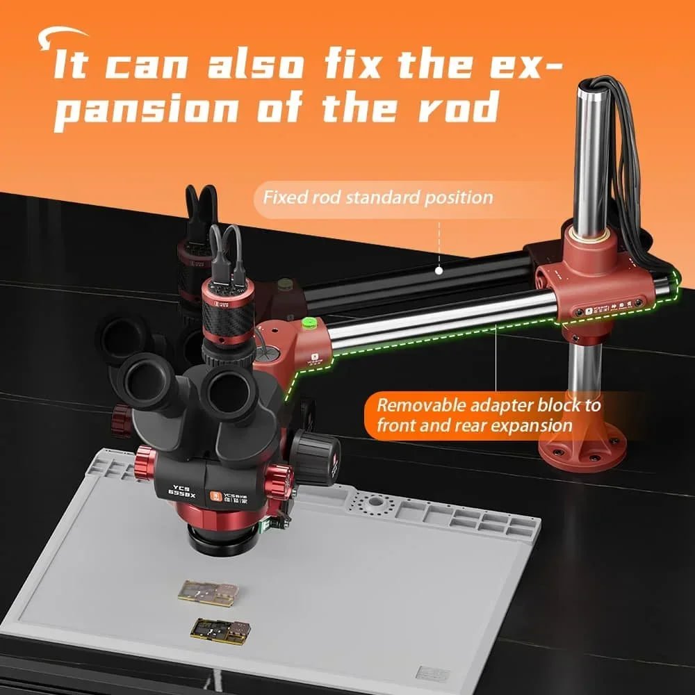 YCS Dragon Arm 360° Rotation Microscope Swing Arm Bracket with ...